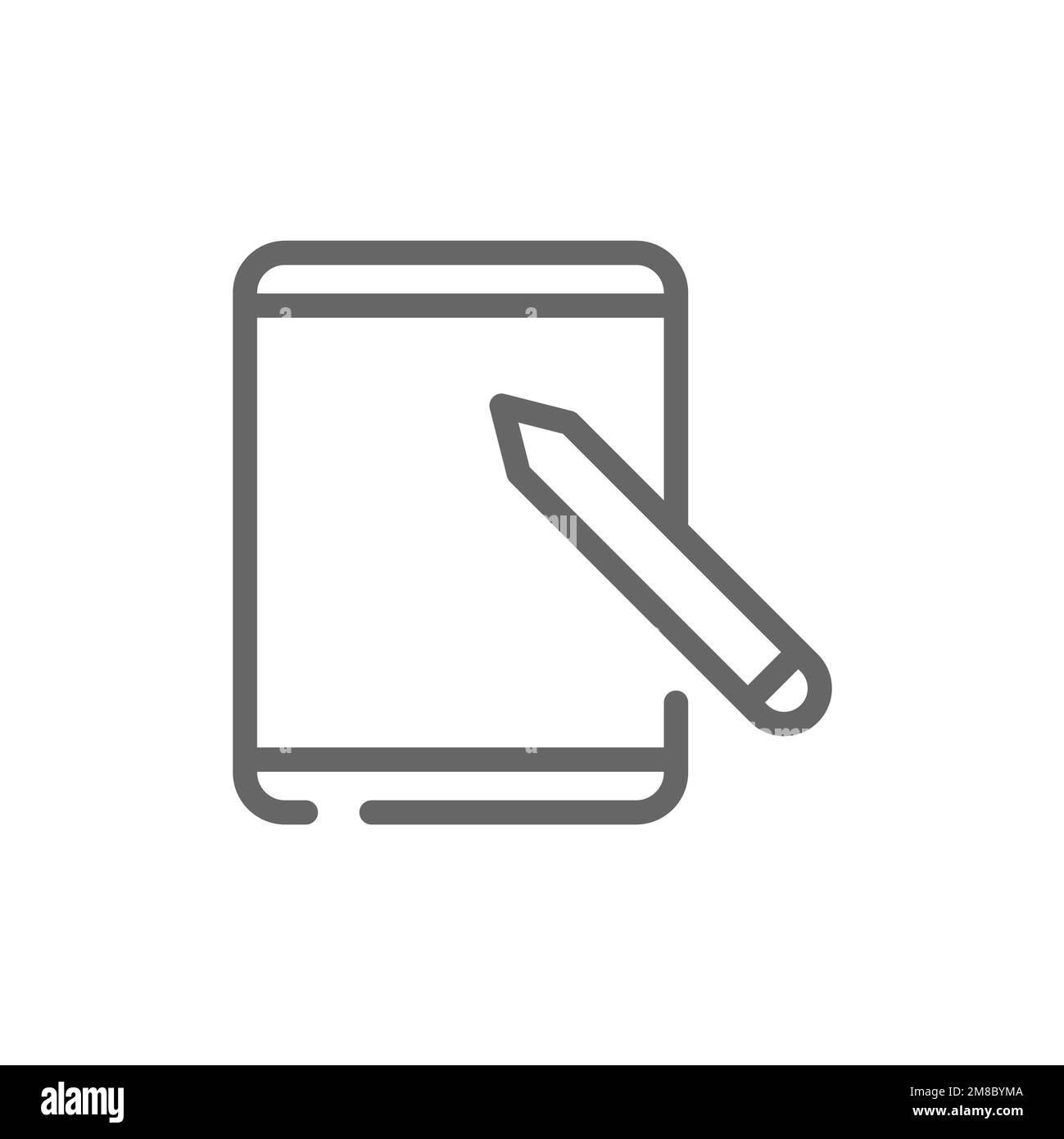 Notebook icons, common graphic resources, vector illustrations Stock ...