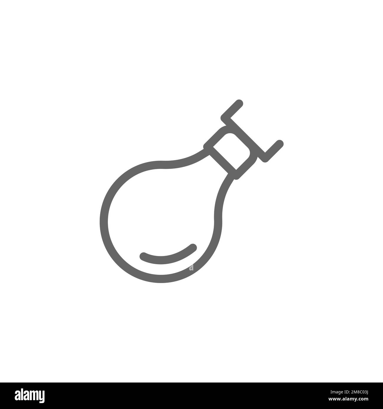 Light bubble line icon, App interface graphics resource, vector ...