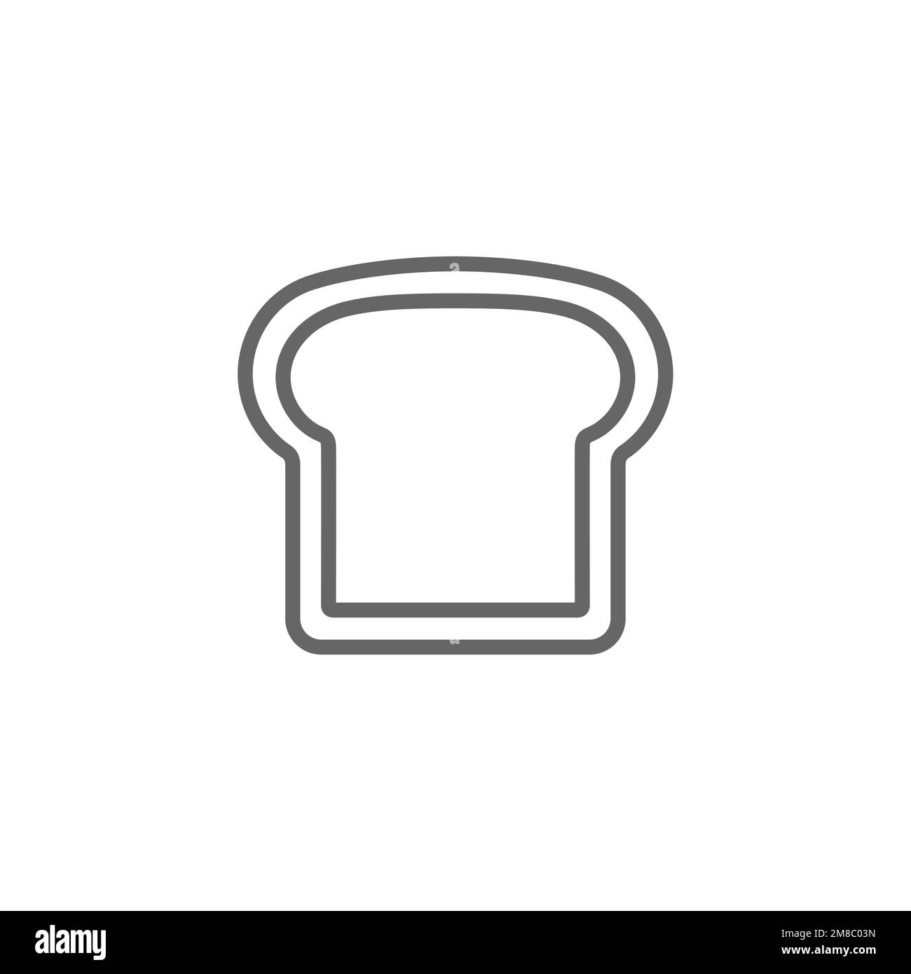 Bread line icon, common graphic resources, vector illustration Stock ...