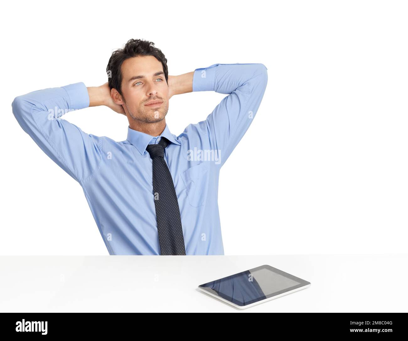 Man business lunch in Cut Out Stock Images & Pictures - Alamy