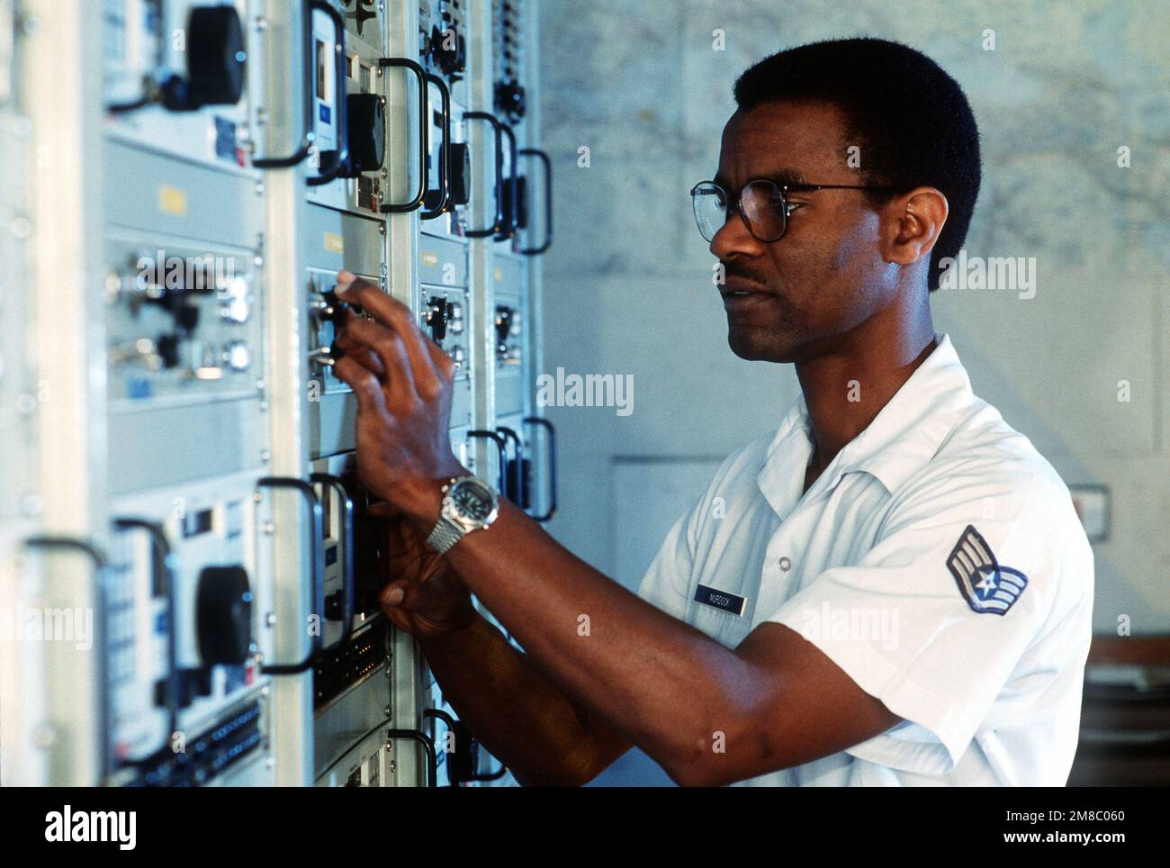 SSGT Duane M. Murdock, non-commissioned officer in charge of the ...