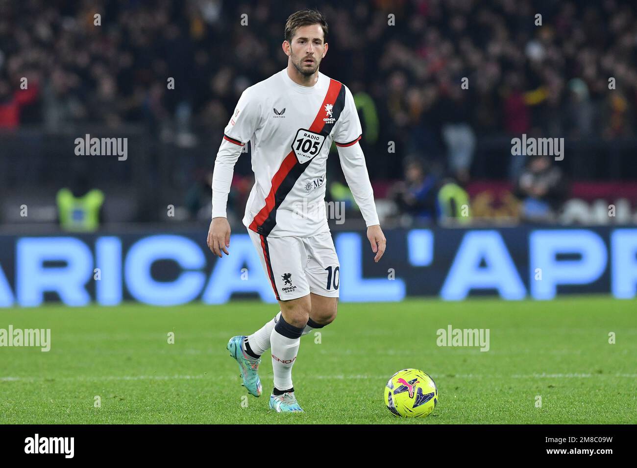 Stadio Olimpico, Rome, Italy. 12th Jan, 2023. Italy cup football; Roma ...