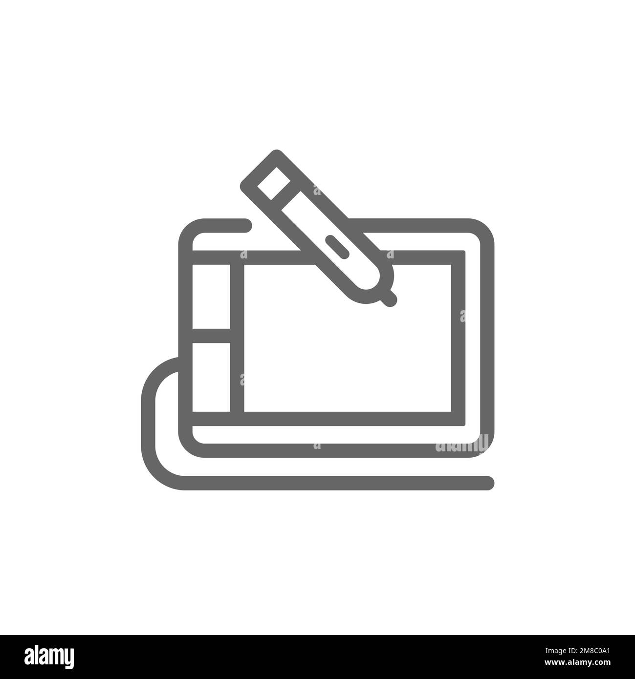 Digital board icons, common graphic resources, vector illustrations ...