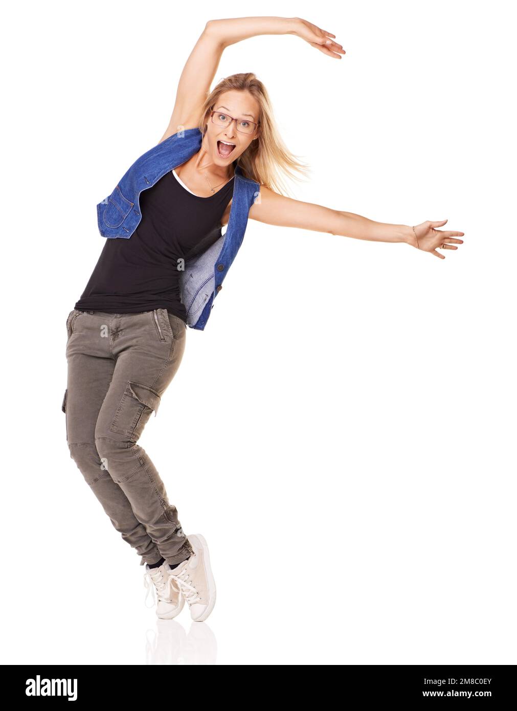 Portrait attractive trendy funny Cut Out Stock Images & Pictures - Alamy