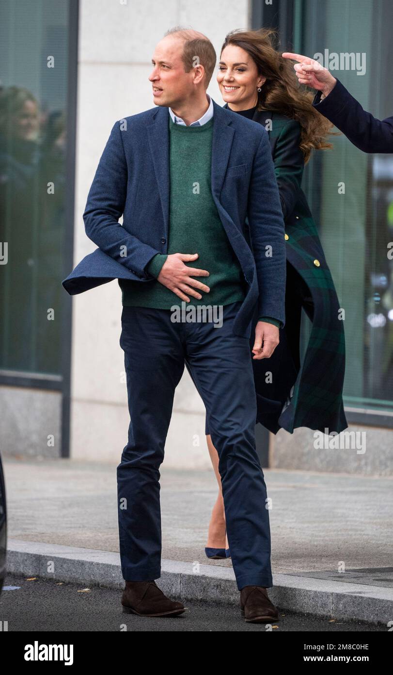 Liverpool, England. UK. 12 January, 2023. `Prince William, Prince of ...