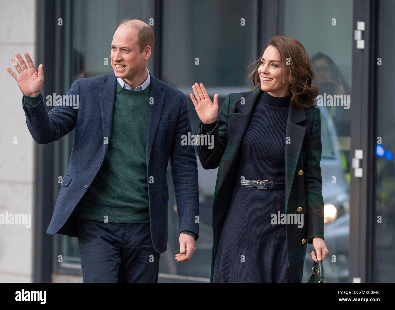 Liverpool, England. UK. 12 January, 2023. `Prince William, Prince of ...