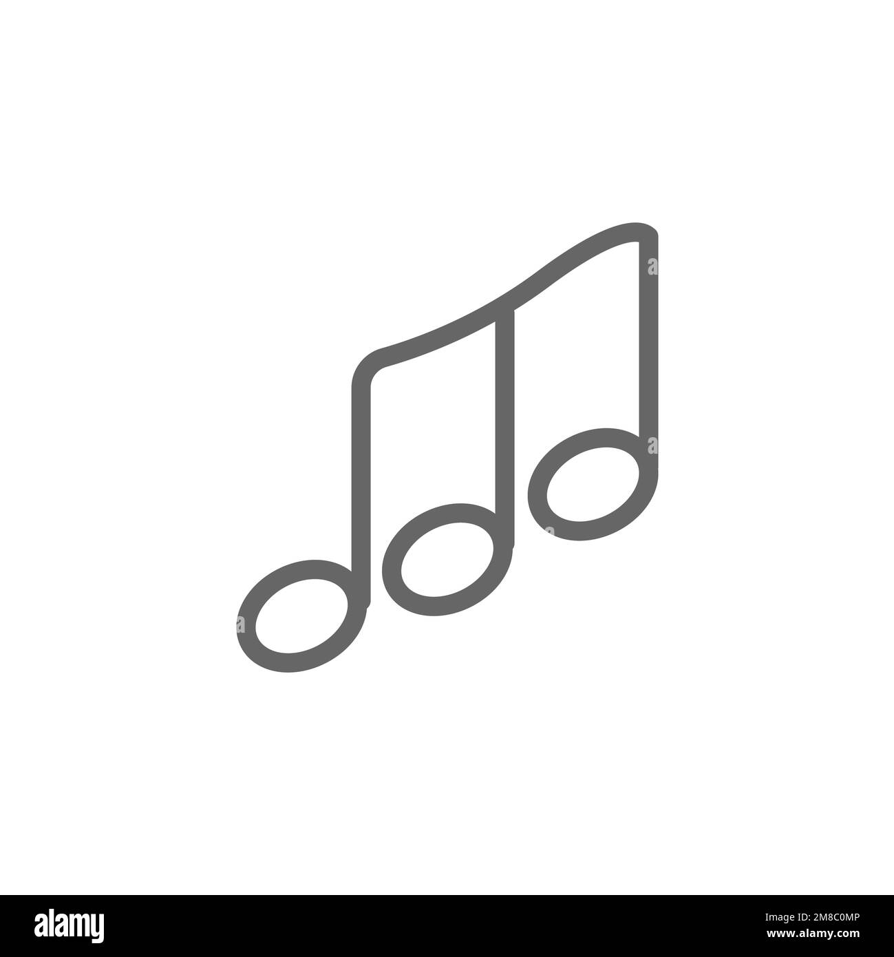 Musical symbol line icon, common graphic resources, vector illustration ...