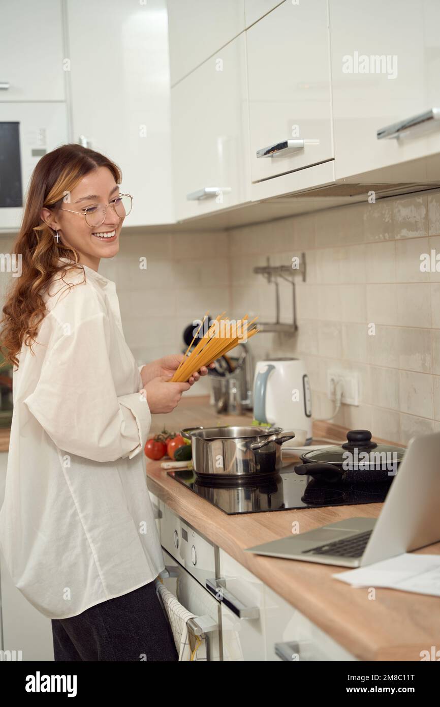 Joyous cooking hi-res stock photography and images - Alamy