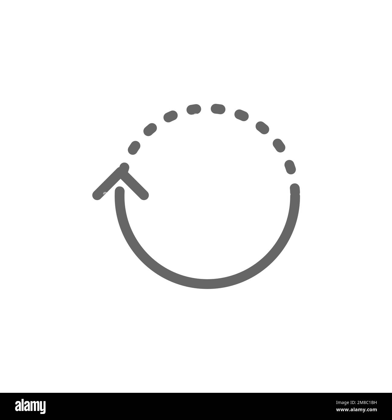 Rotation icon, App interface graphics resource, vector illustration ...