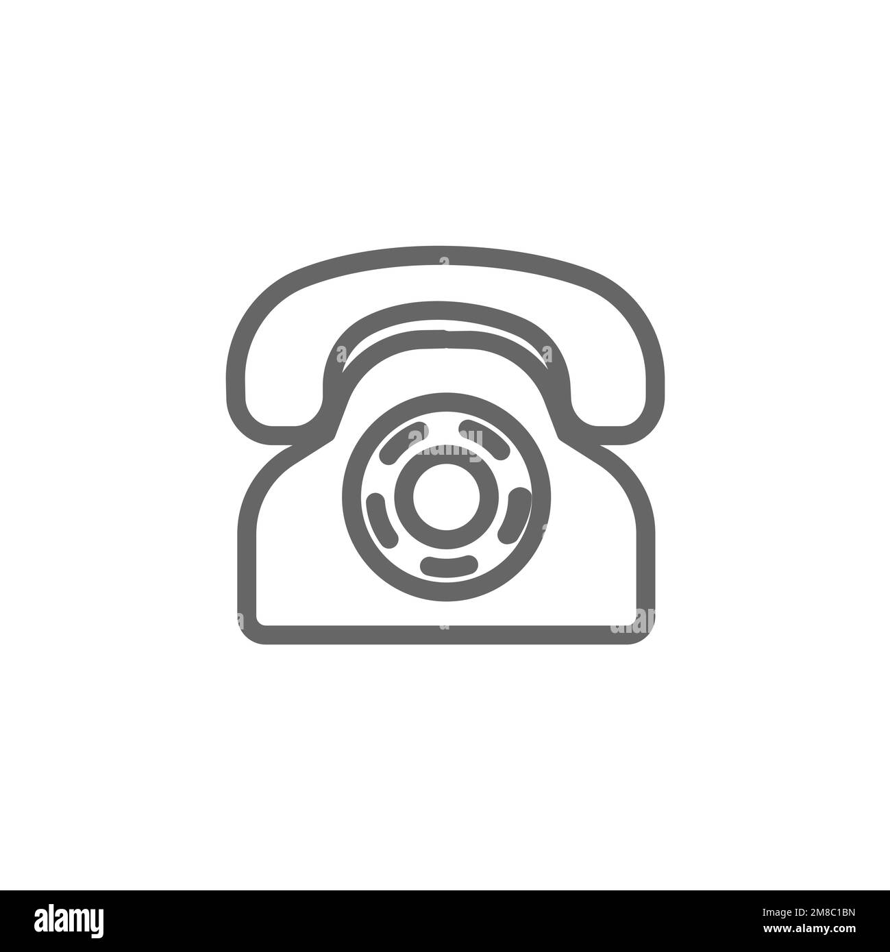 Telephone line icon hi-res stock photography and images - Alamy