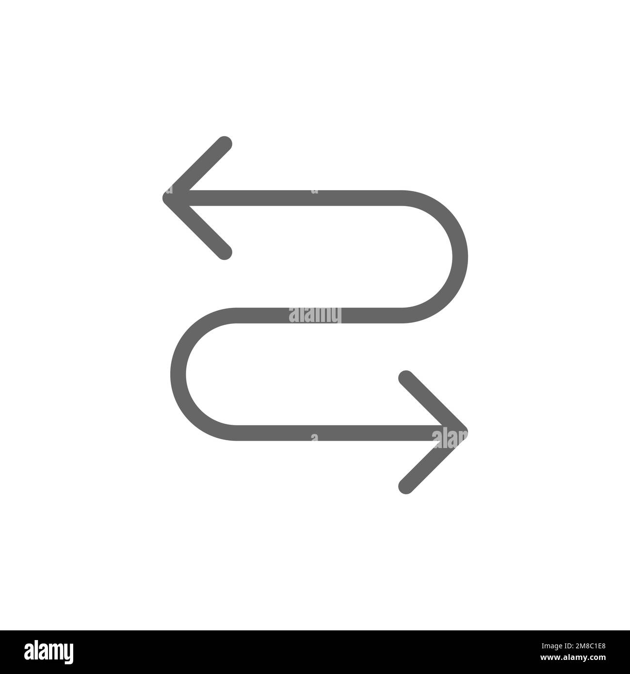 Conversion arrow icon, App interface graphics resource, vector illustration Stock Vector Image ...