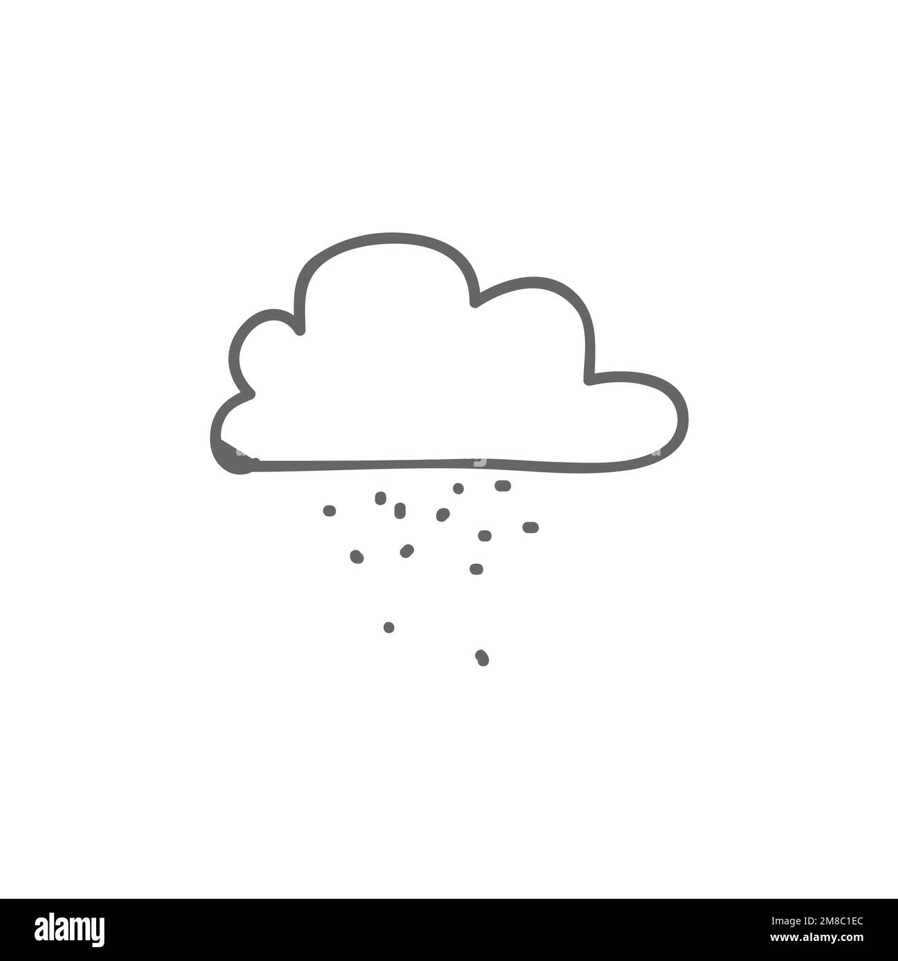 Rain icon, common graphic resources, vector illustration Stock Vector ...