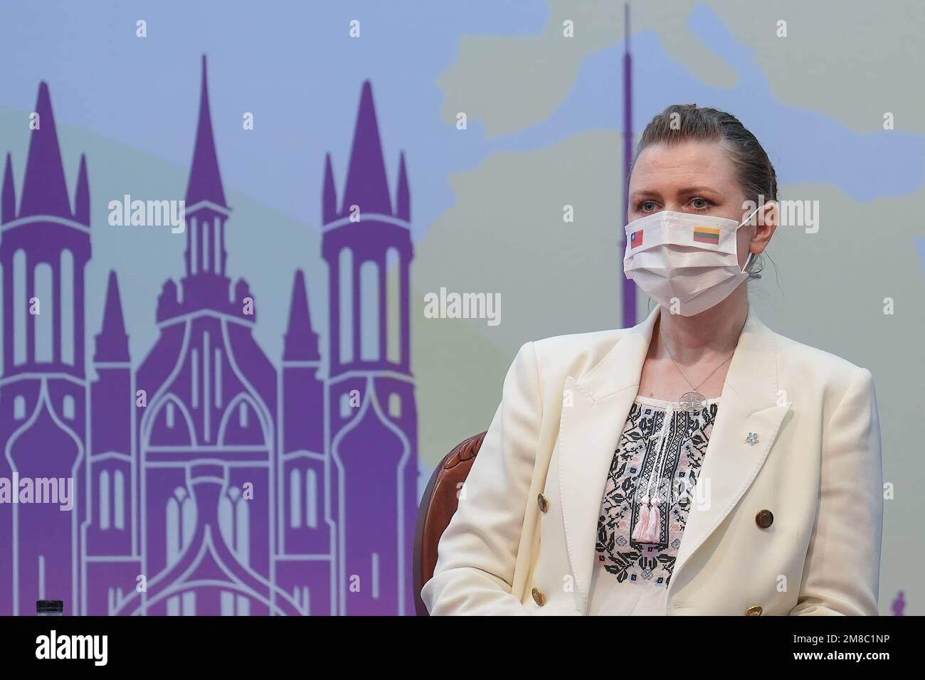 Taipei, Taiwan. 13th Jan, 2023. Dovile Sakaliene, Deputy Head of ...