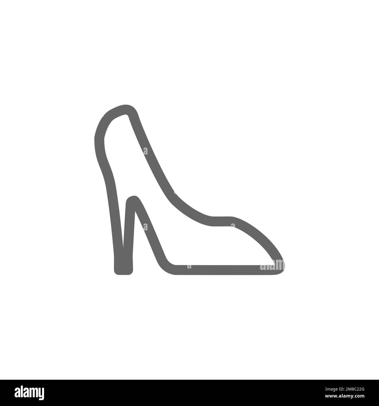High heel shoes icon, common graphic resources, vector illustration ...
