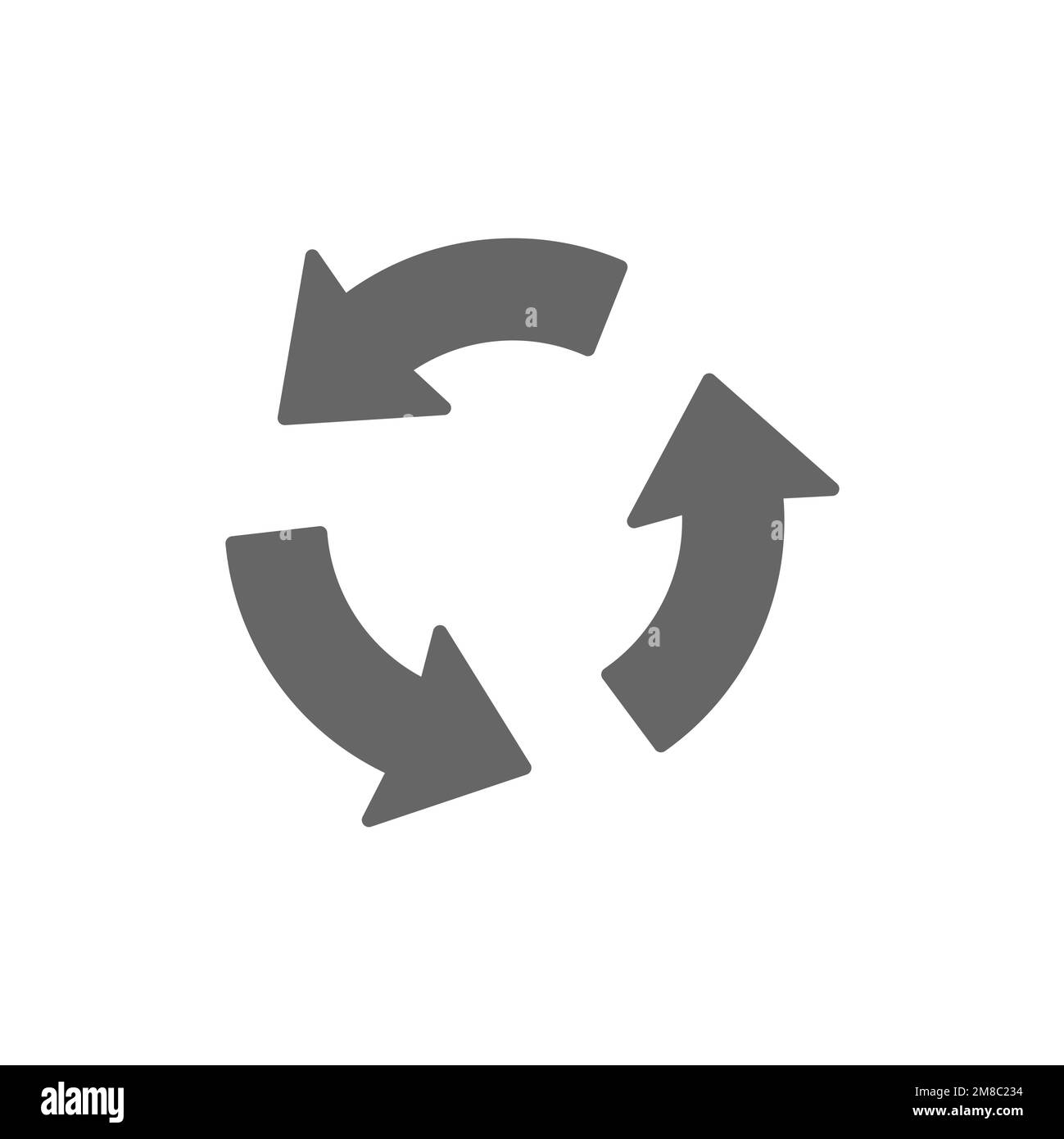 Loop arrow icons, common graphic resources, vector illustrations Stock ...