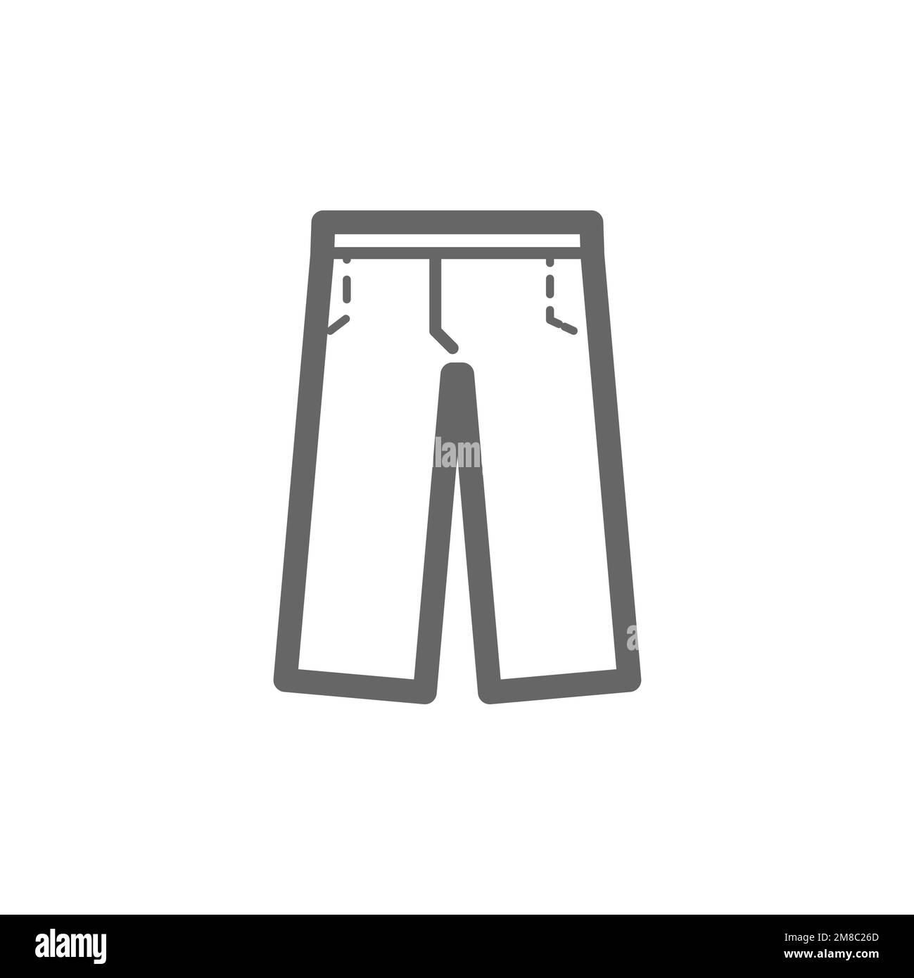 Pants symbol Black and White Stock Photos & Images - Alamy