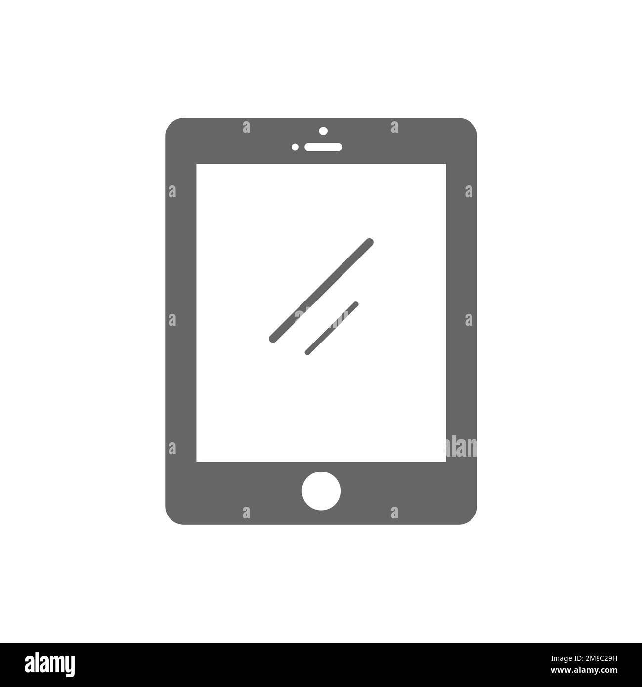 Tablet computer icon, common graphic resources, vector illustration ...