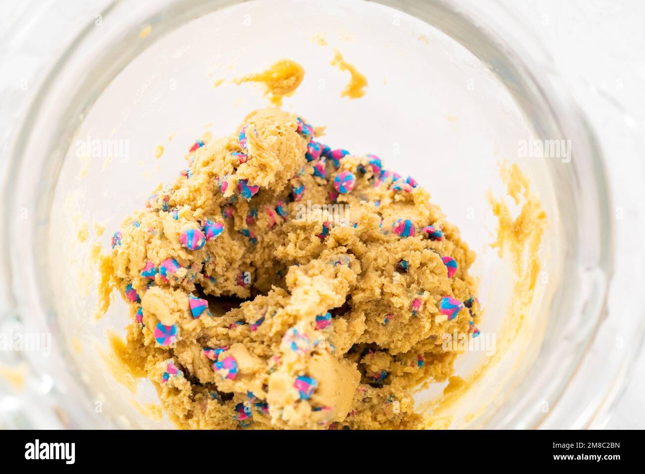 Unicorn chocolate chip cookie Stock Photo - Alamy