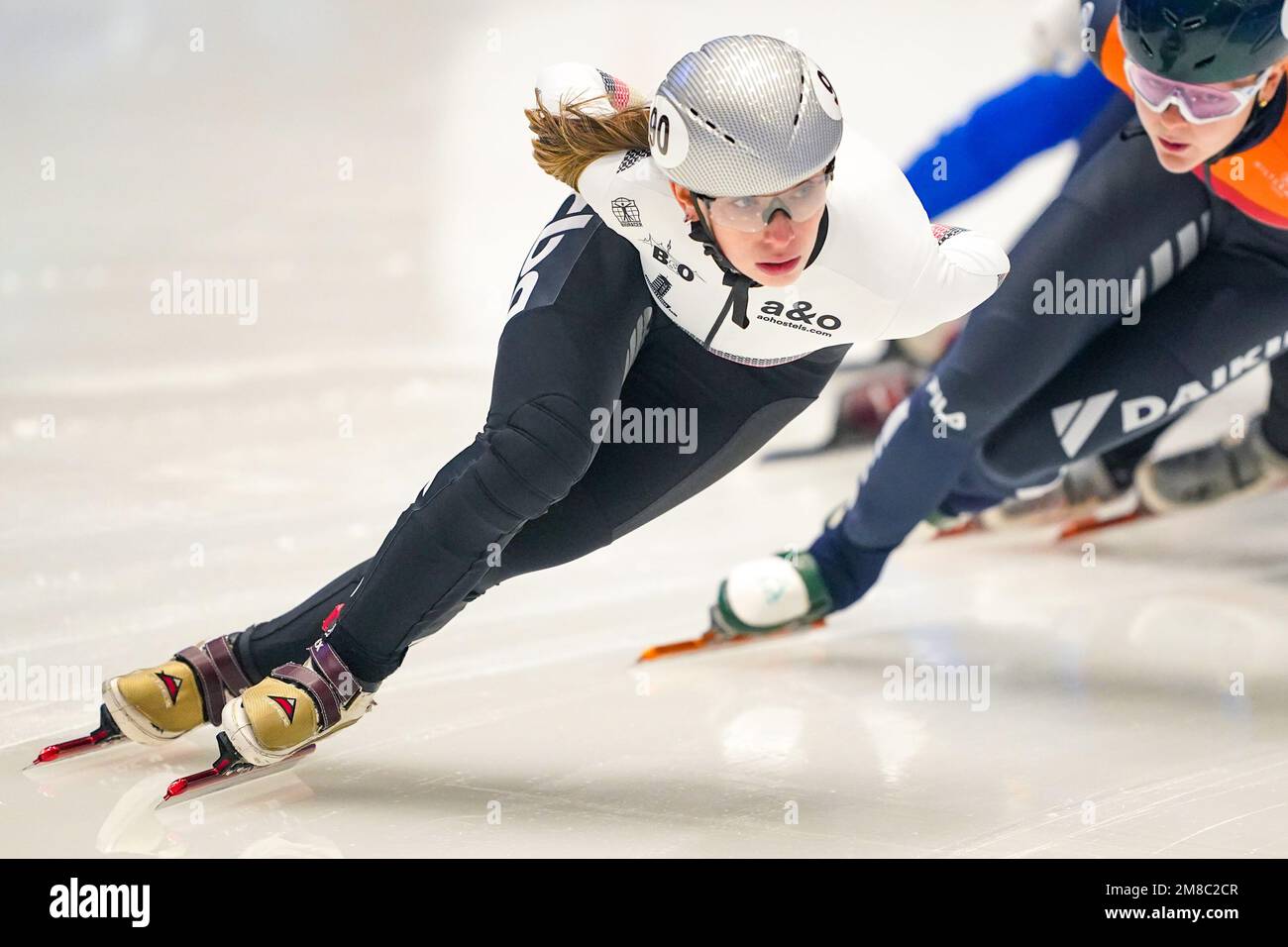GDANSK, POLAND - JANUARY 13: Lisa Eckstein of Germany competing on the ...