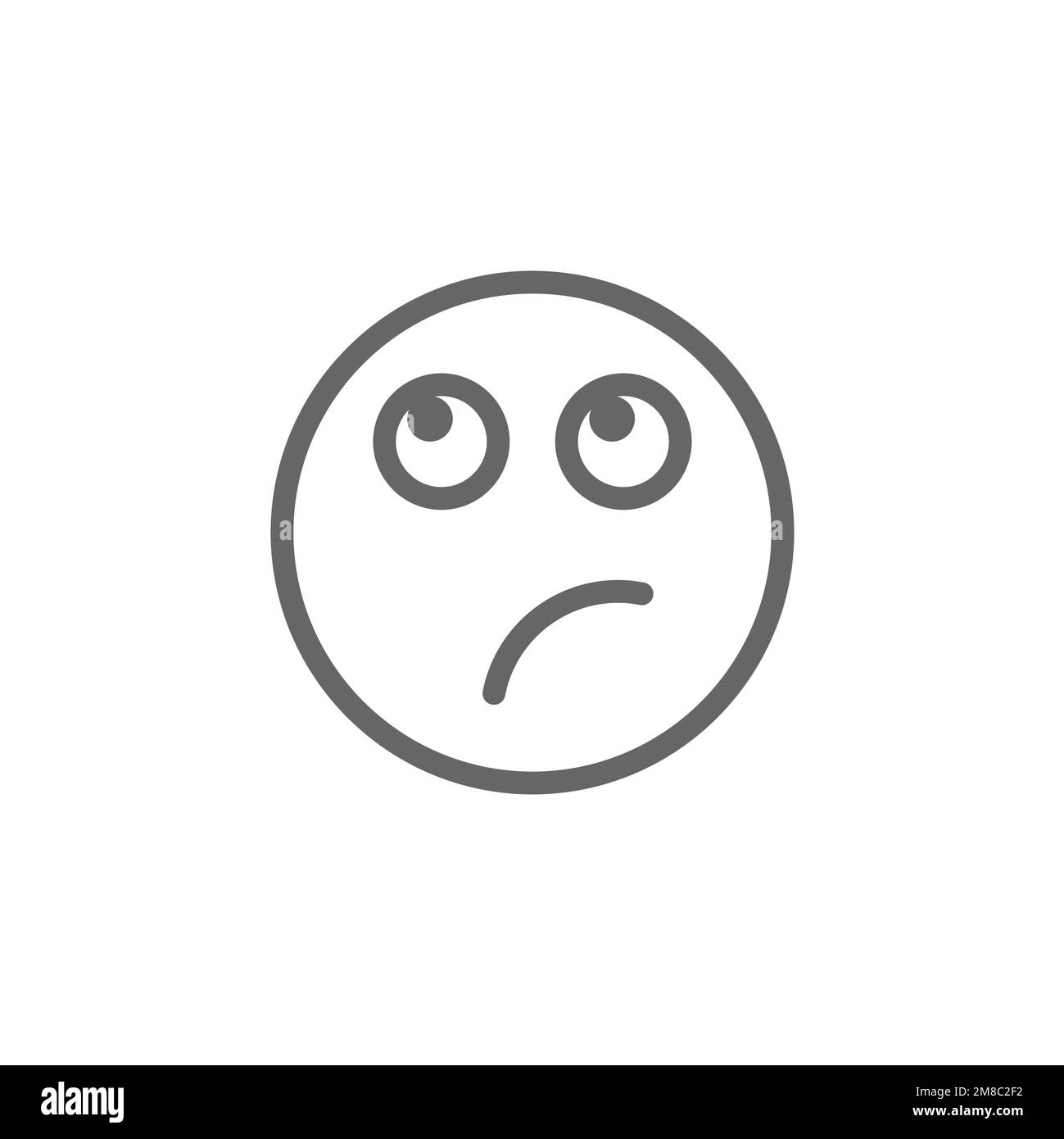 Question emoticons, common graphic resources, vector illustrations ...