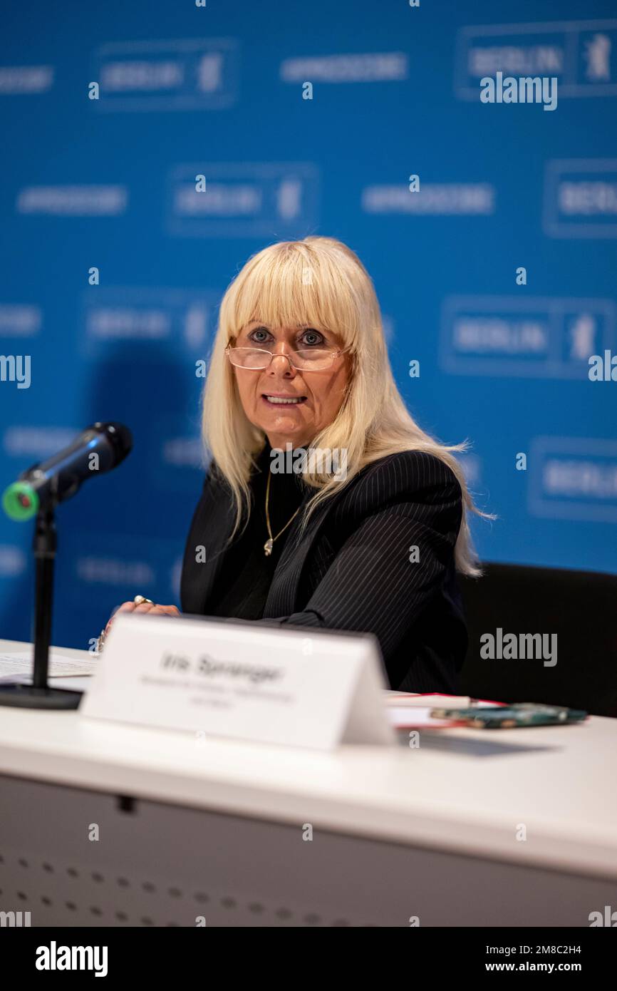 Berlin, Germany. 13th Jan, 2023. Iris Spranger (SPD), Berlin's Senator ...