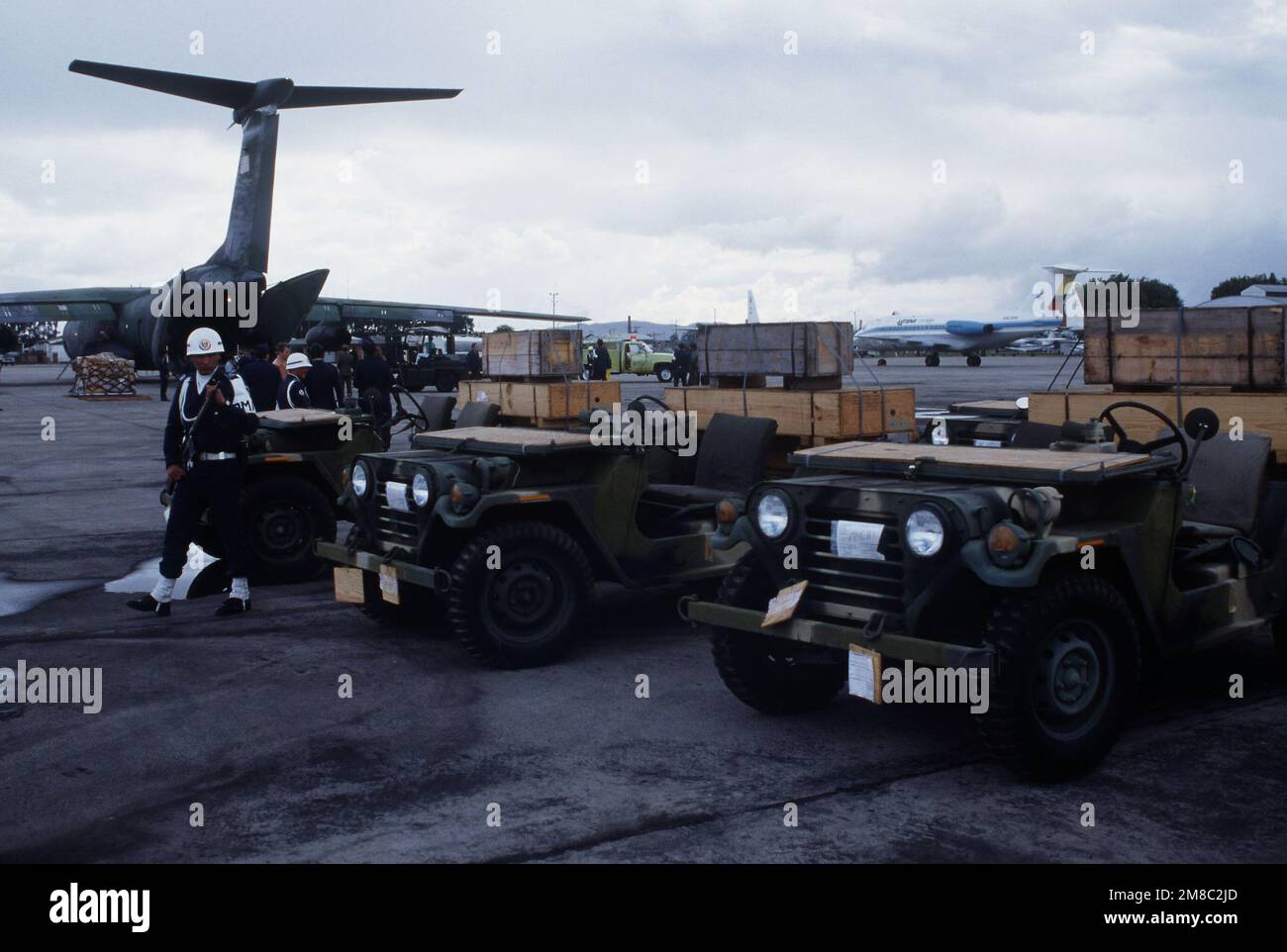 Colombian military base hi-res stock photography and images - Alamy