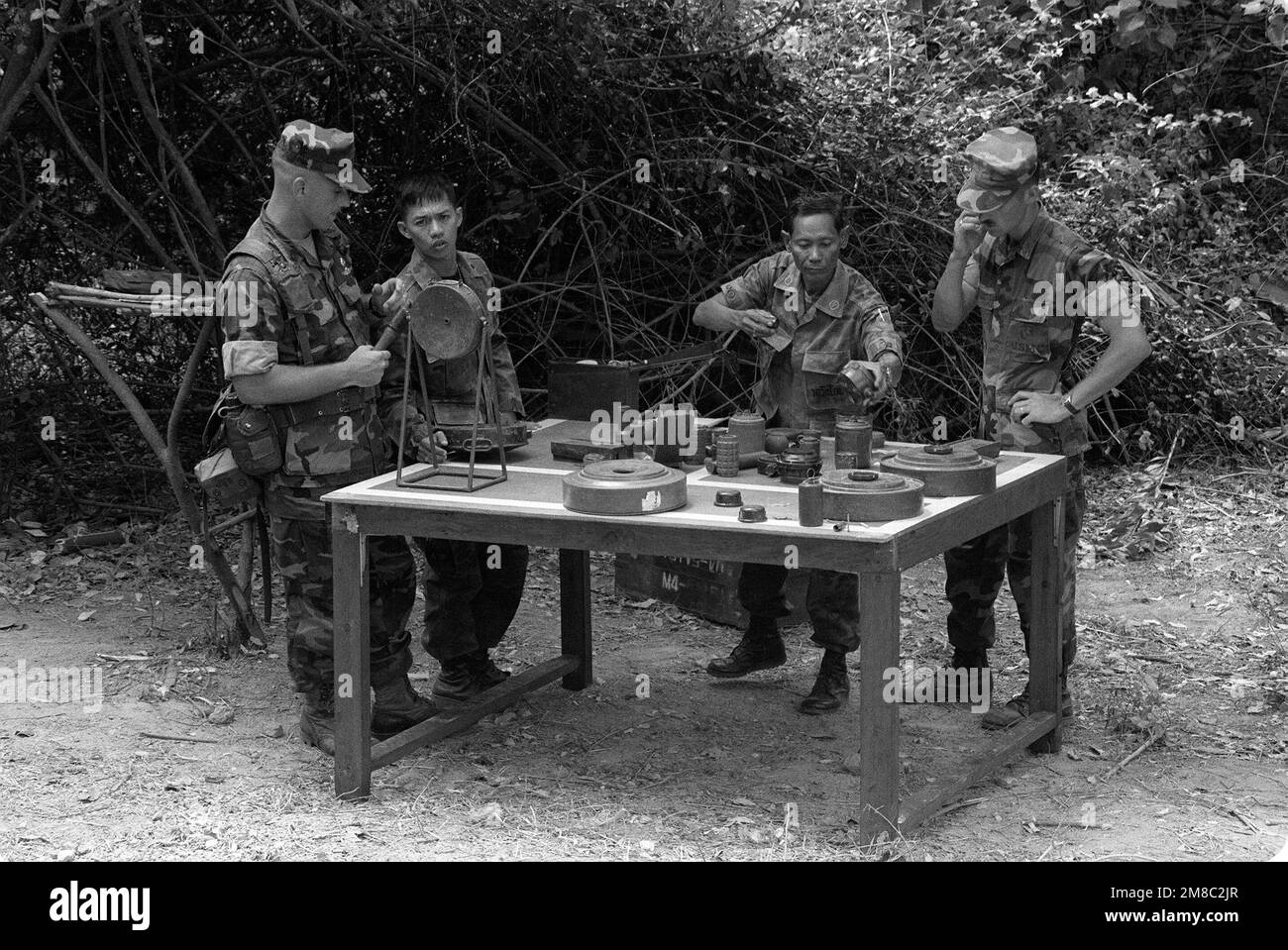 Two senior non-commissioned officers from 3rd Battalion., 7th Marines ...