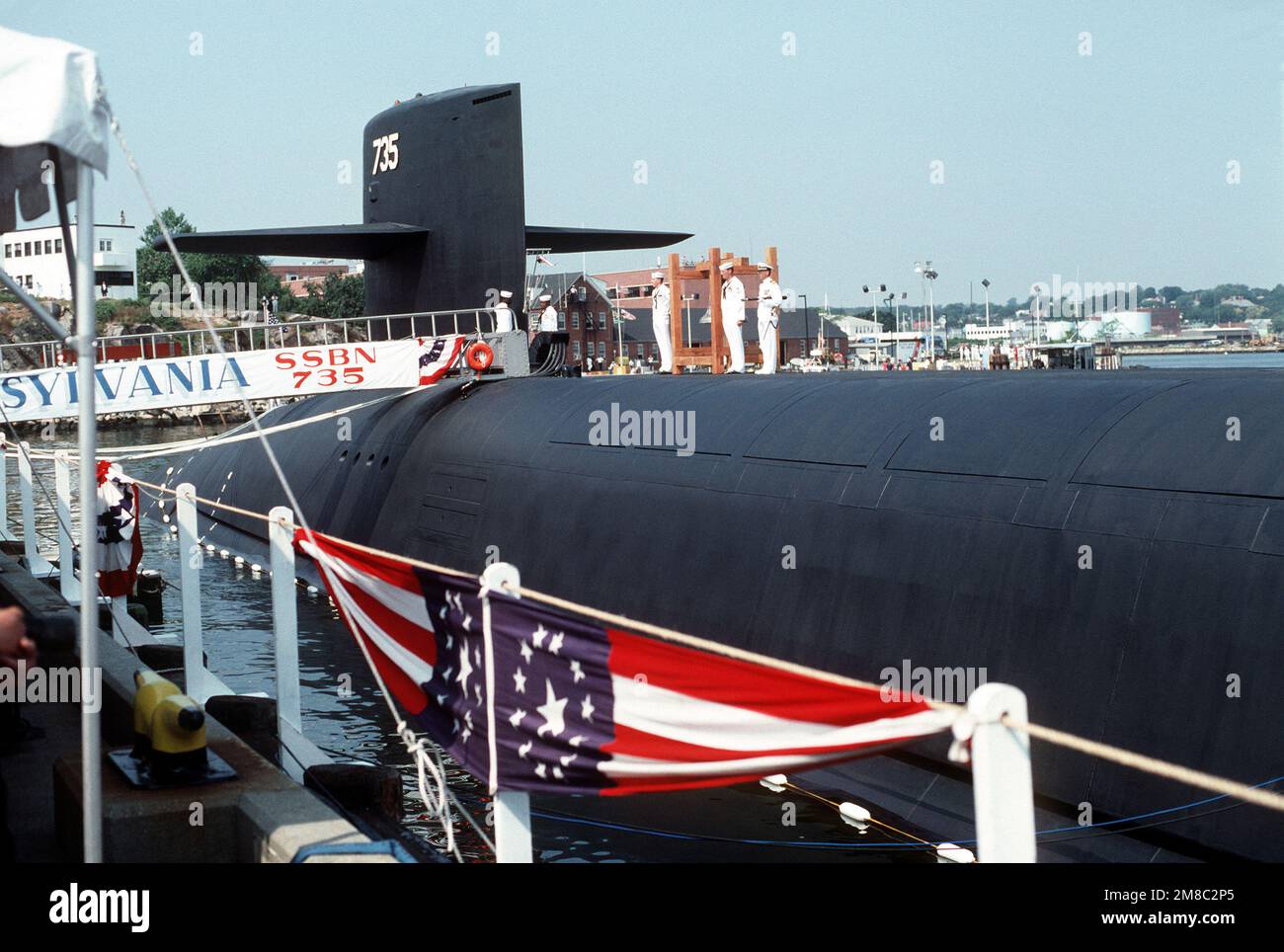 DN-ST-90-00139. Base: Naval Submarine Base, New London State ...