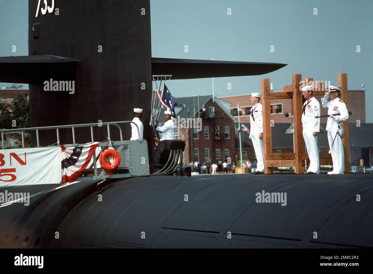 DN-ST-90-00146. Base: Naval Submarine Base, New London State ...