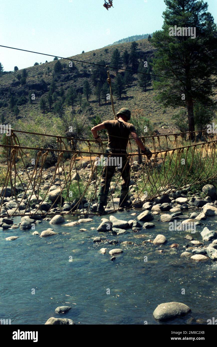 Marine Corps Mountain Warfare Training Center....A marine from 3rd ...