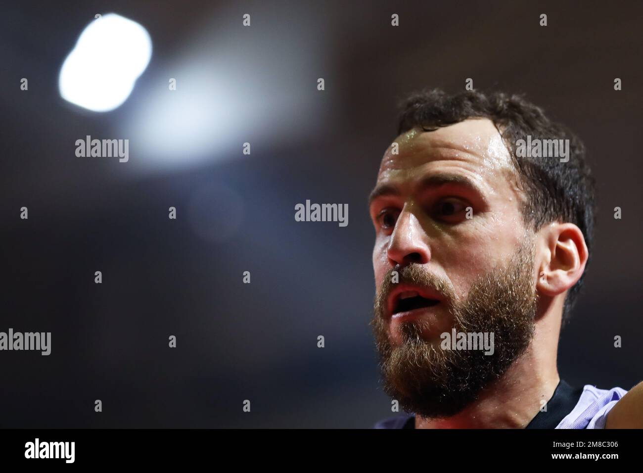 Belgrade, Serbia, 10 January 2023. Sergio Rodriguez of Real Madrid ...