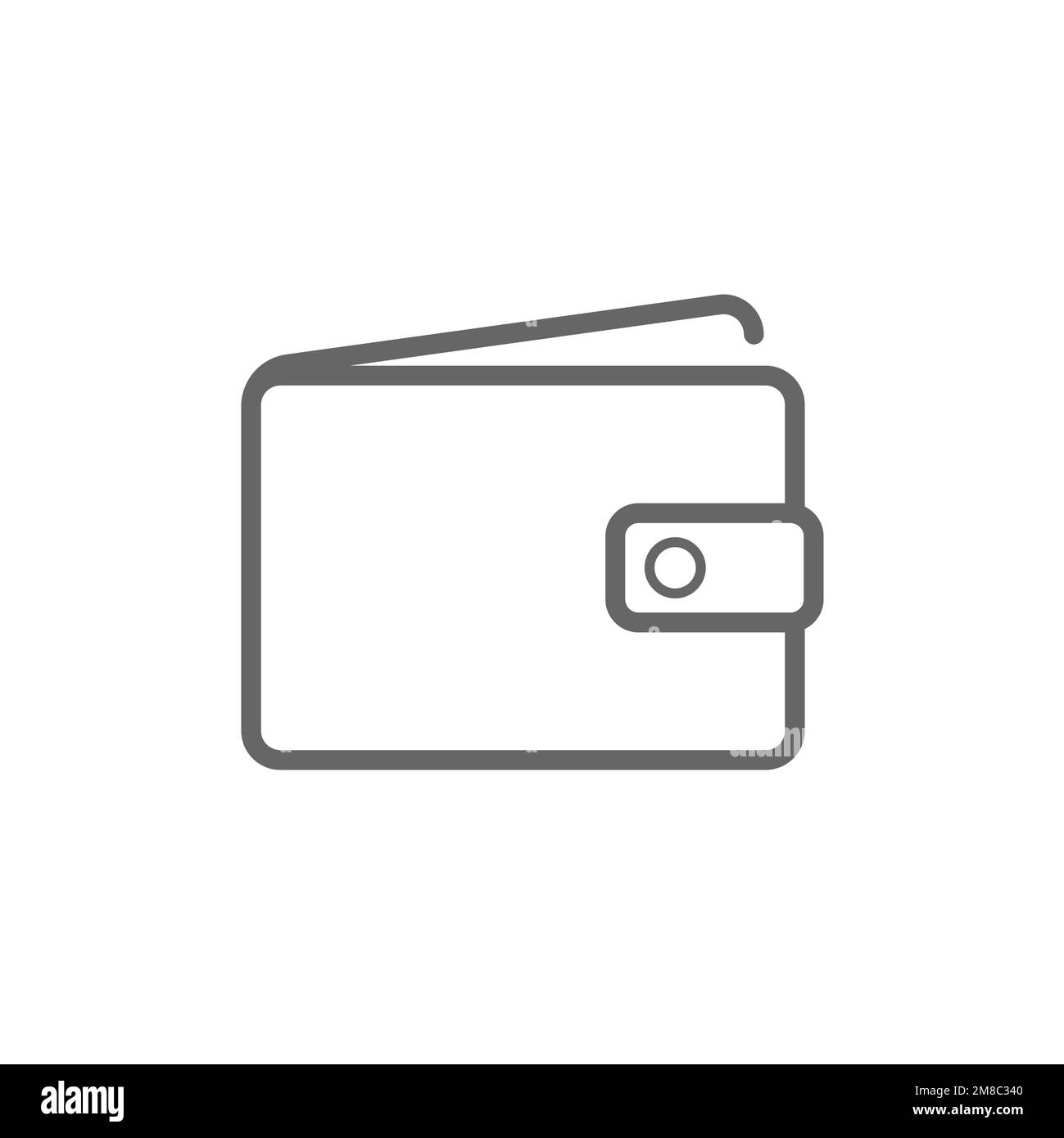 Wallet icons, common graphic resources, vector illustrations Stock ...