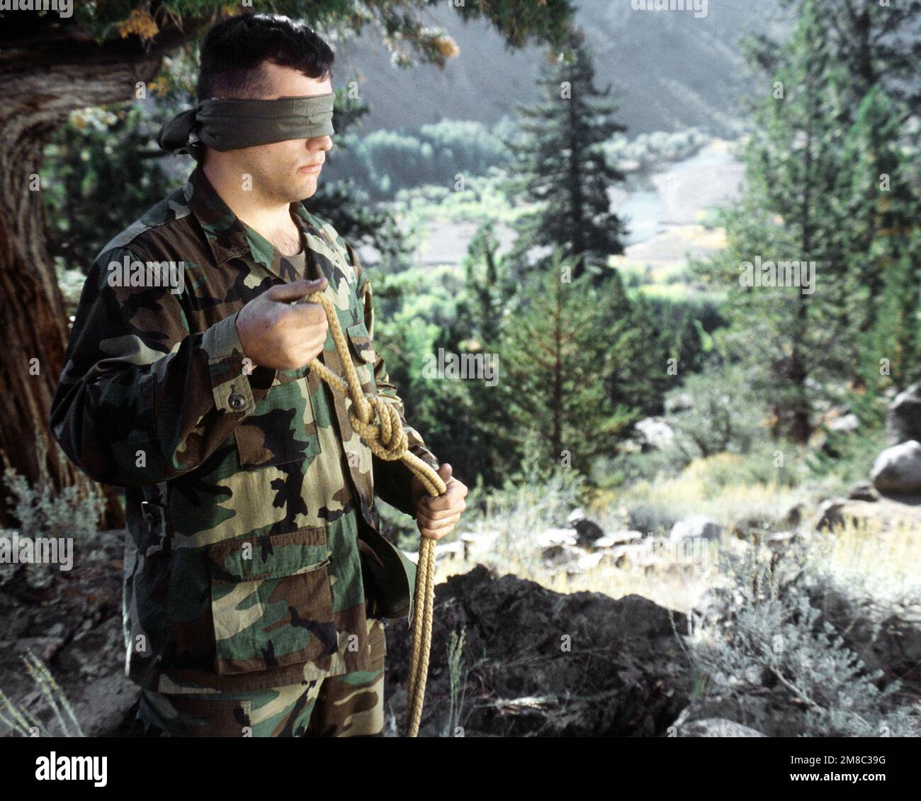 To increase his night proficiency, a member of the 3rd Battalion, 9th ...