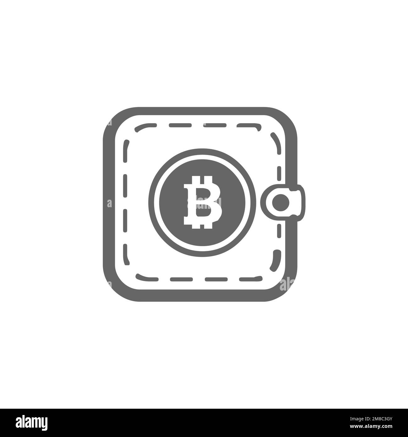 Bitcoin icons, common graphic resources, vector illustrations Stock ...