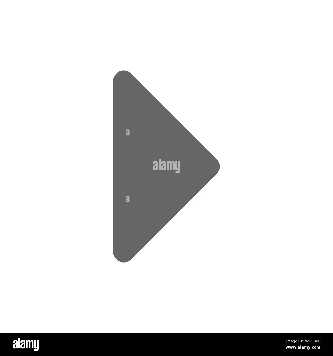 Play button flat icon, common graphic resources, vector illustration ...