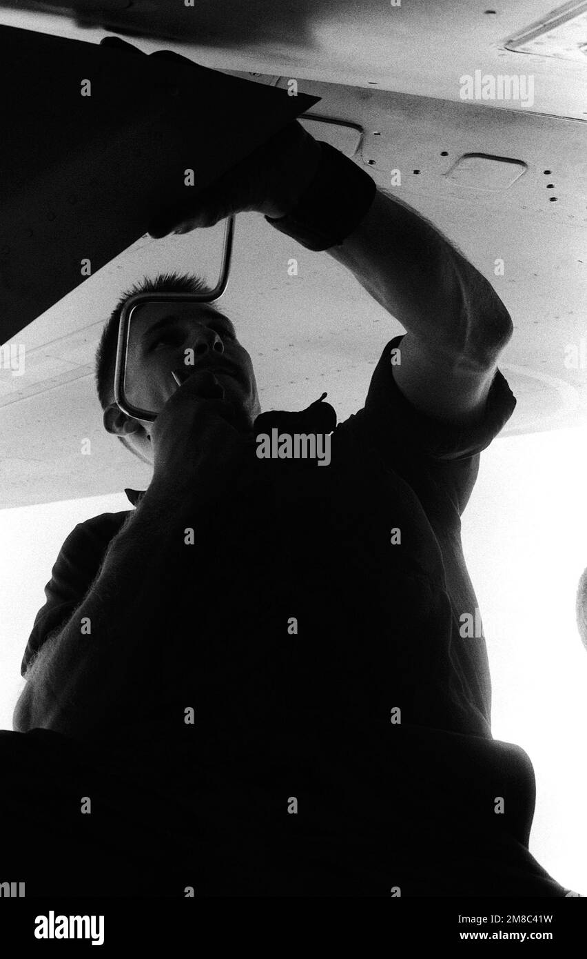 CPL Martin Rohrs of Marine Fighter Attack Squadron 115 (VMFA-115 ...