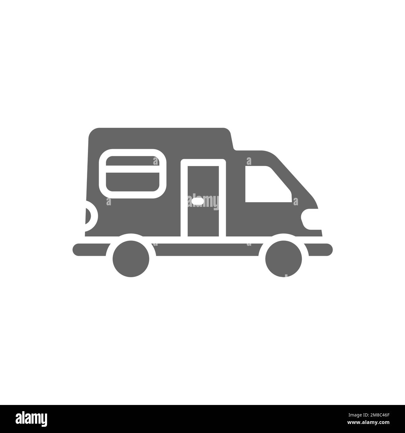 RV icons, common graphic resources, vector illustrations Stock Vector ...