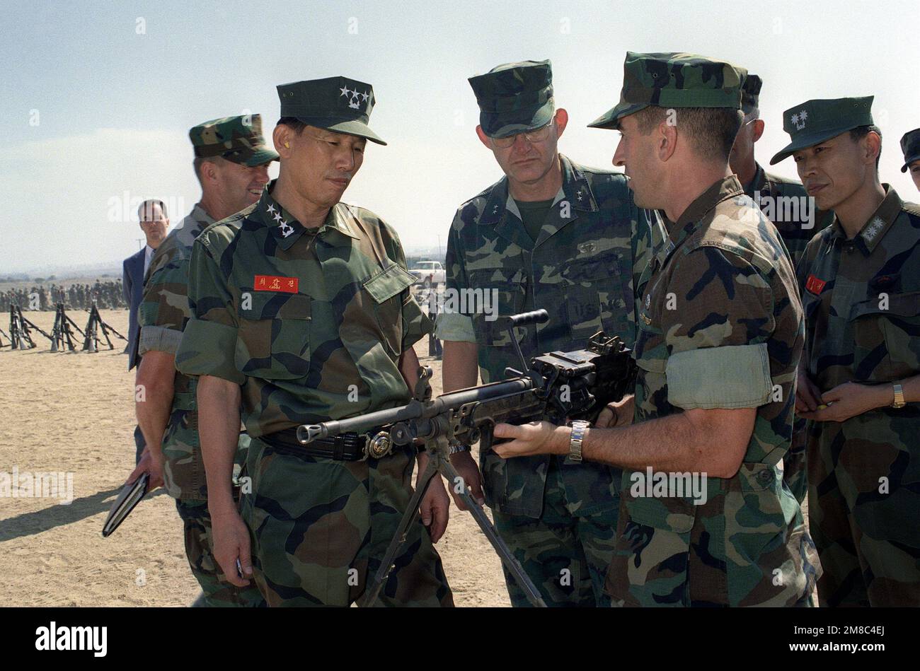 MGEN John S. Grinalds, commanding general, Marine Corps Recruit Depot ...