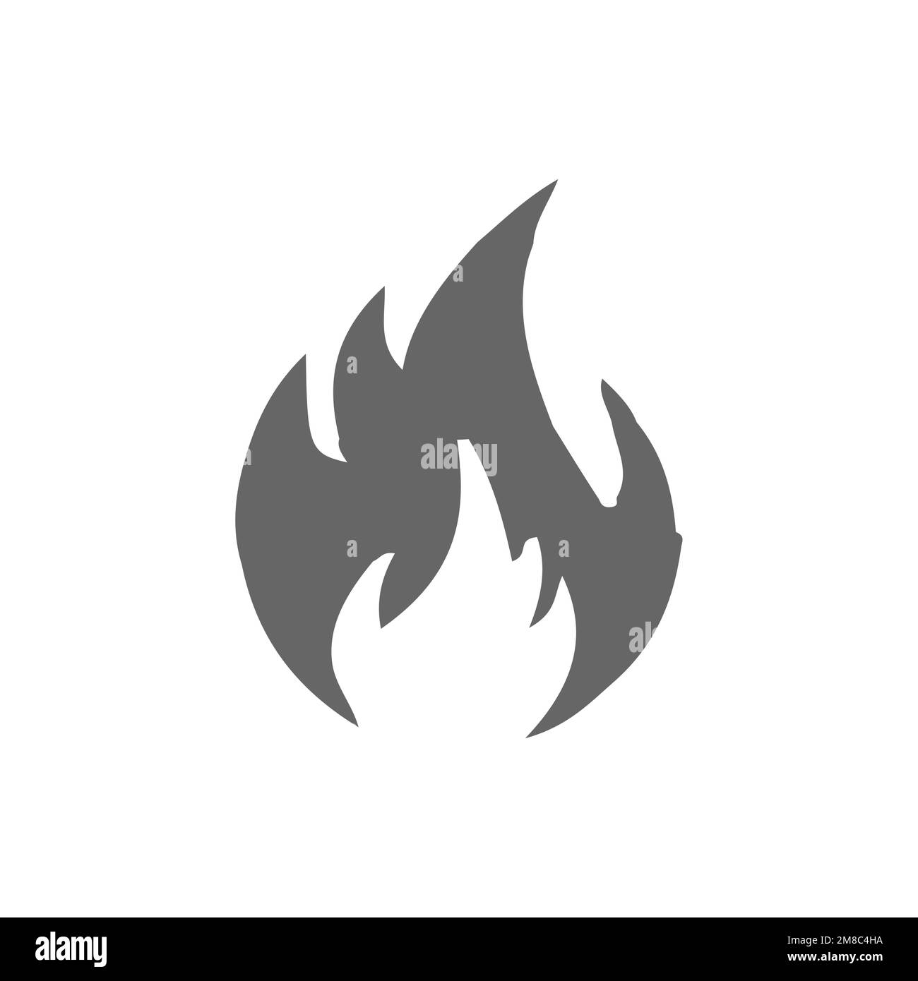 Flame icon, common graphic resources, vector illustration Stock Vector ...