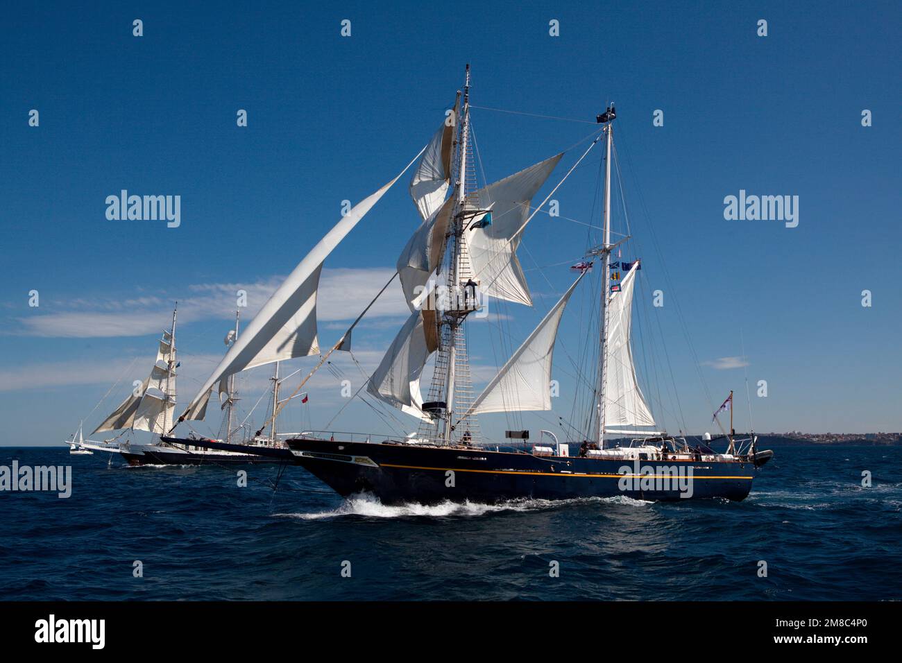 Tall ships race endeavour hi-res stock photography and images - Alamy