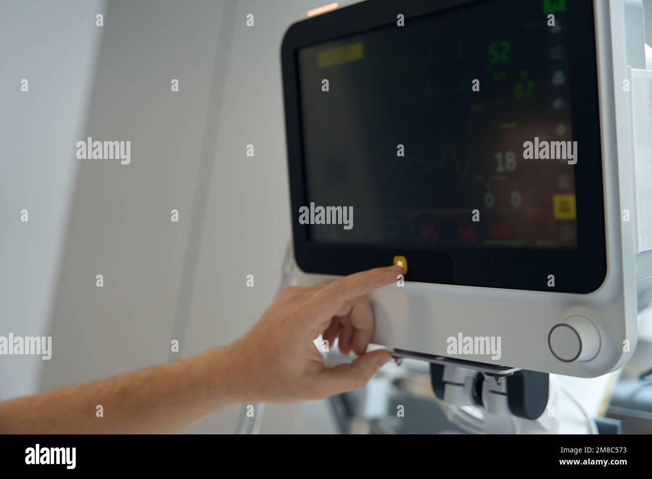 Close up photo of medical device in hospital Stock Photo - Alamy