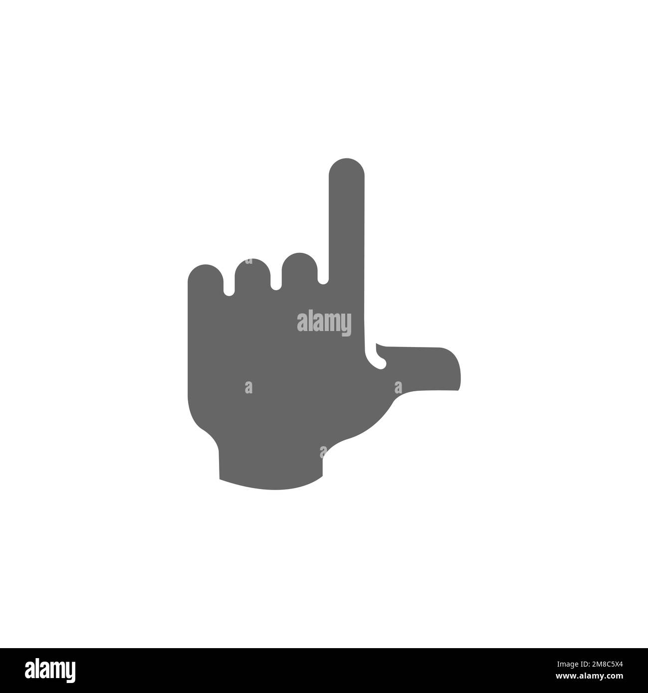 Up gesture icon, common graphic resources, vector illustration Stock ...