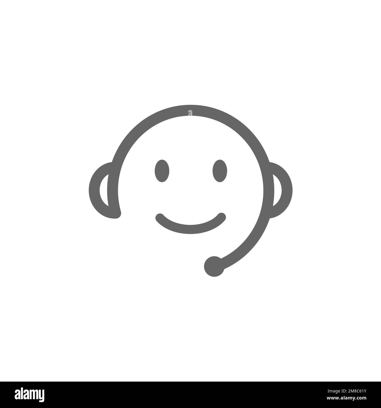 Customer service icons Black and White Stock Photos & Images - Alamy