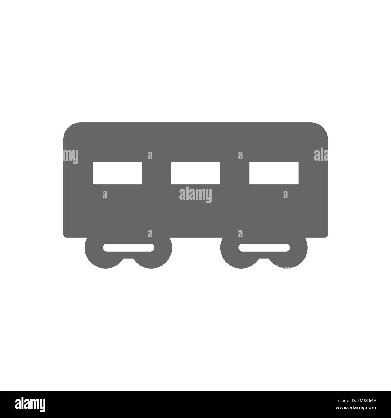 Train carriage icons, common graphic resources, vector illustrations ...