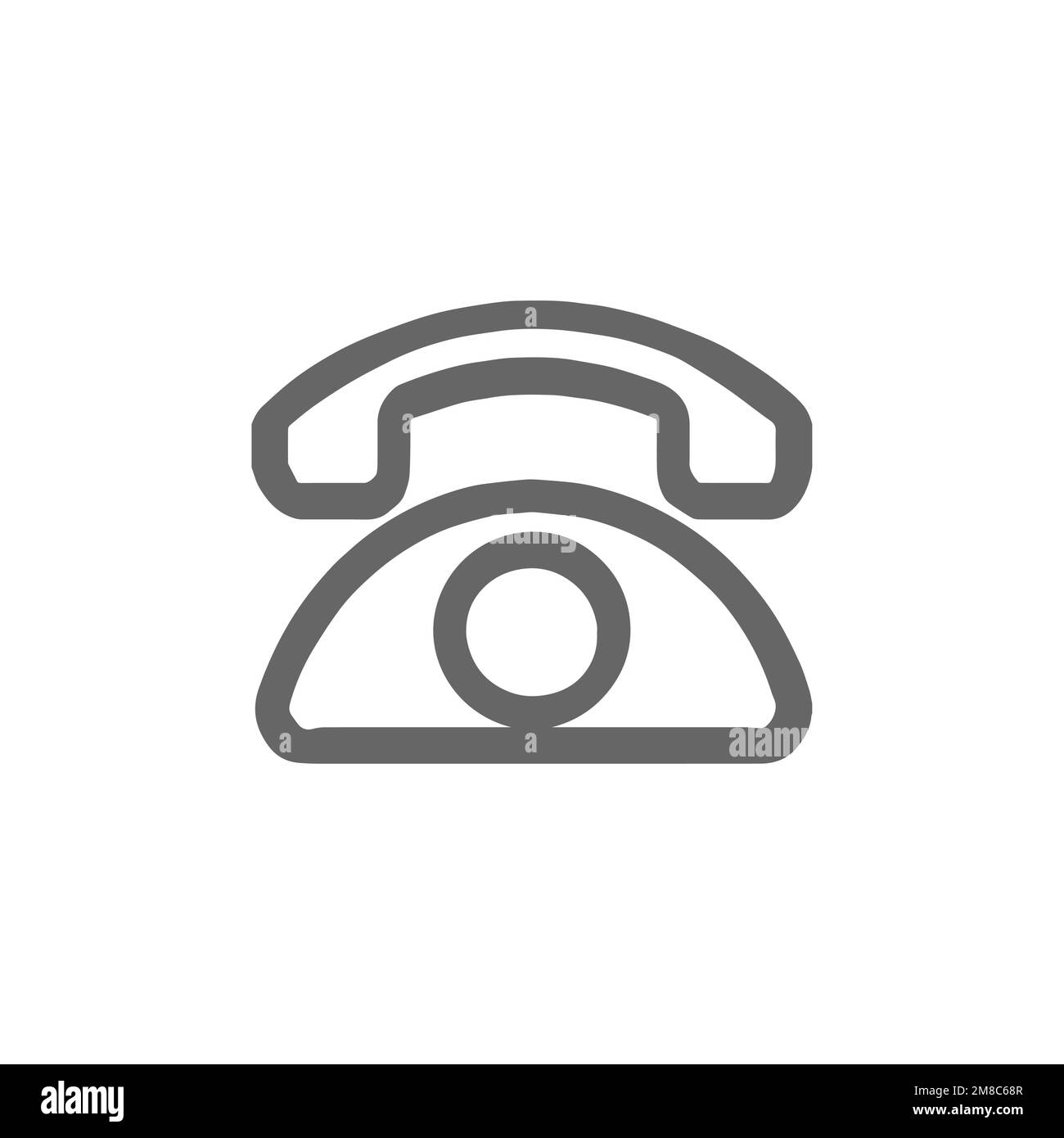 Vintage telephone telephone icon, common graphic resources, vector ...