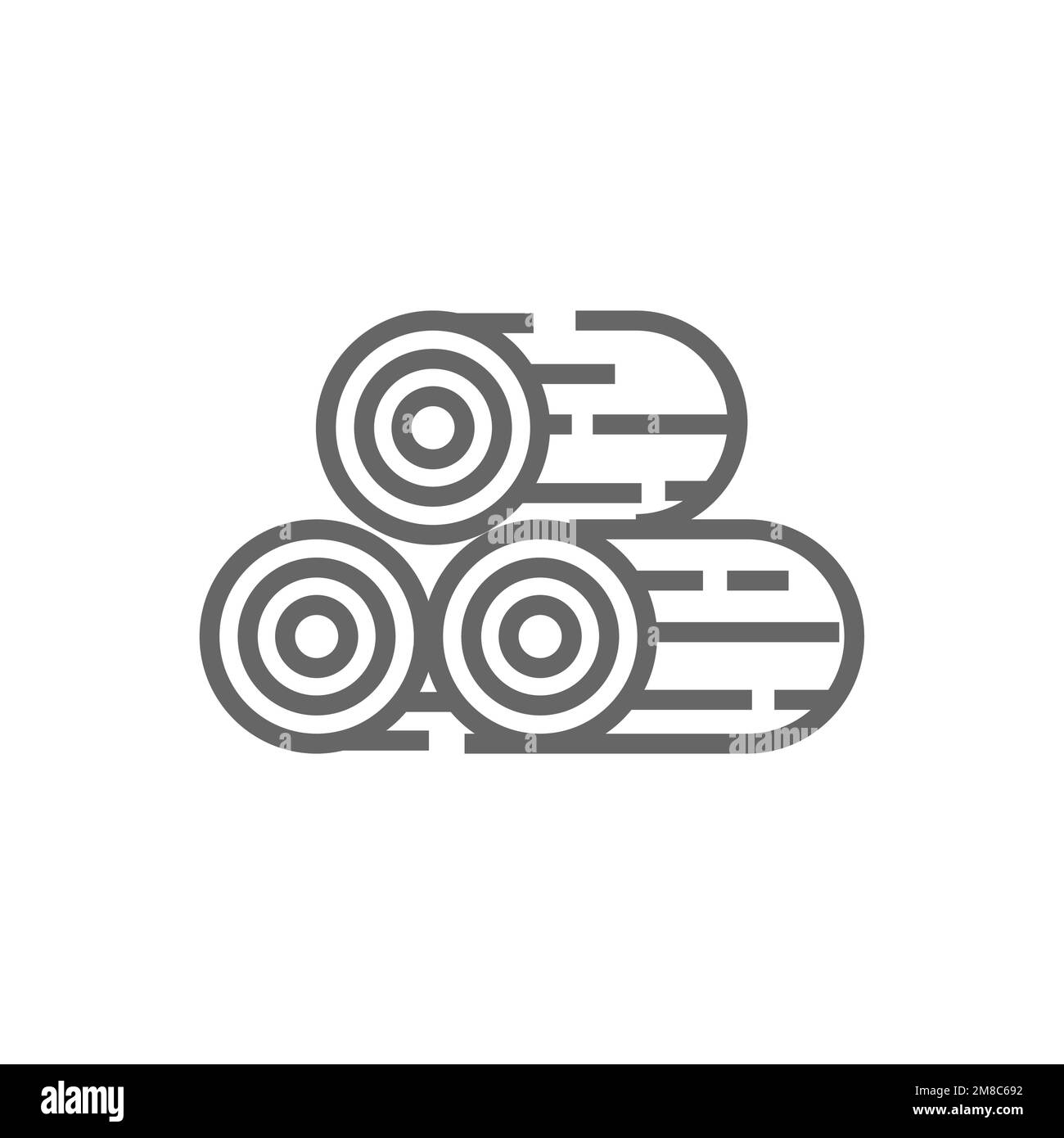 Firewood icon, common graphic resources, vector illustration Stock ...