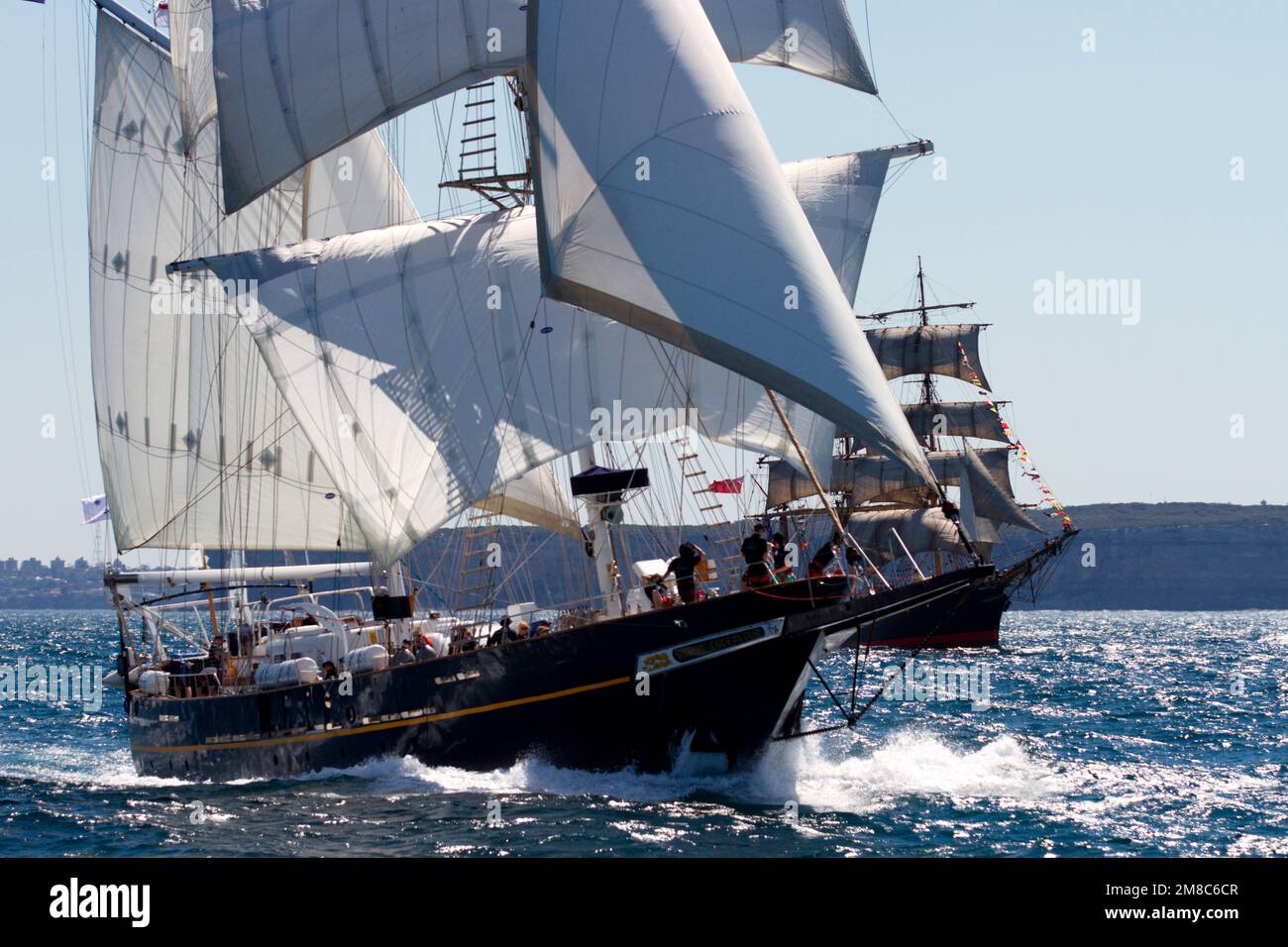 Tall ships race endeavour hi-res stock photography and images - Alamy