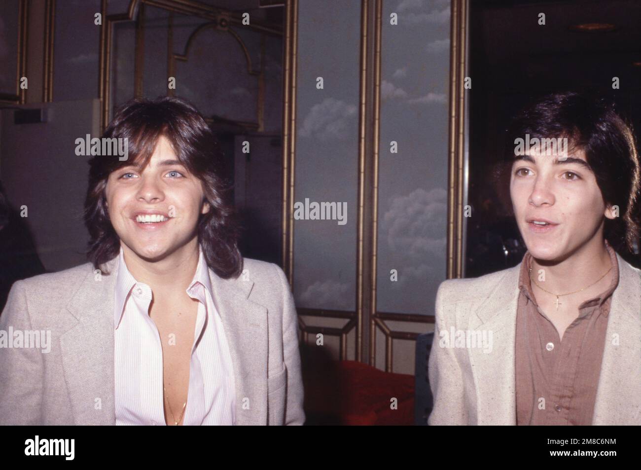 Clark Brandon and Scott Baio Circa 1980's Credit: Ralph Dominguez ...