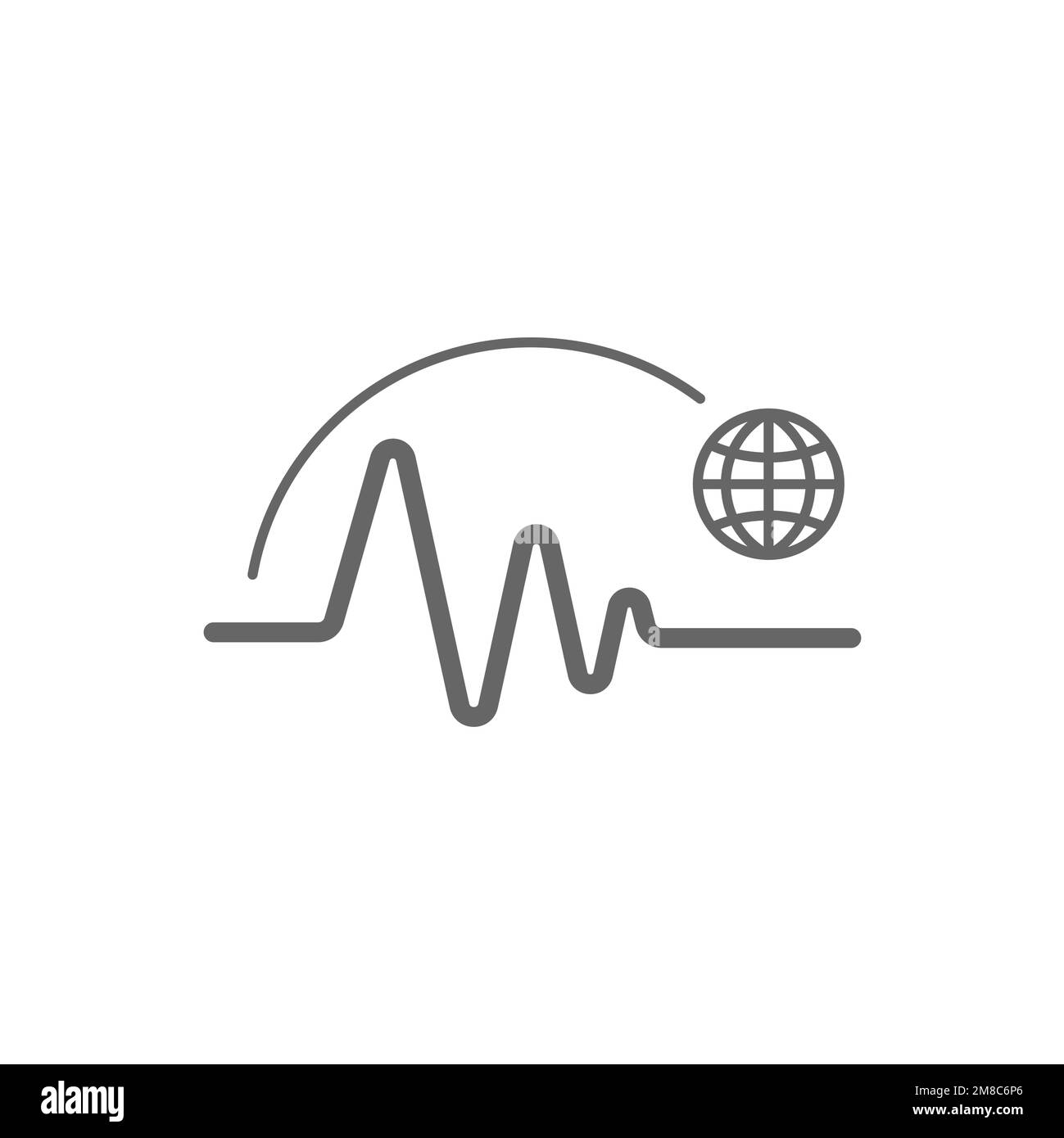 Electromagnetic wave transmission icon, common graphic resources ...