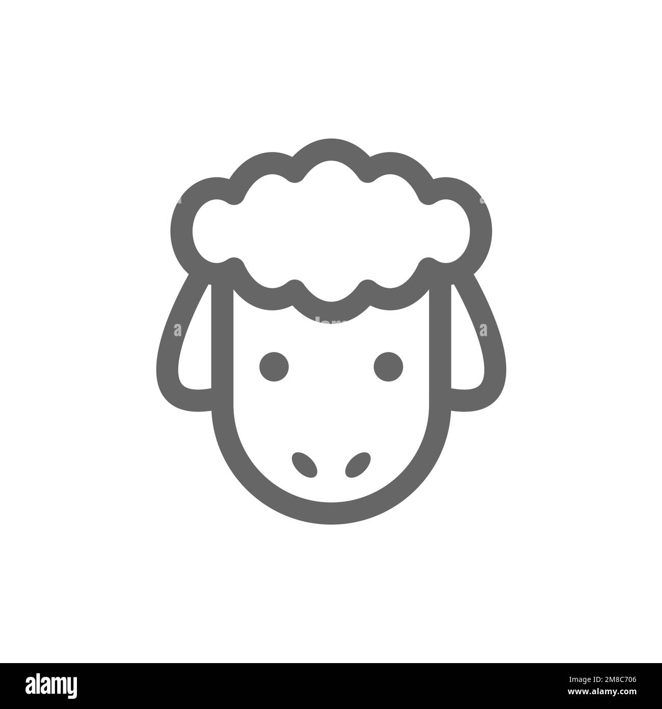 Sheep icon, common graphic resources, vector illustration Stock Vector ...